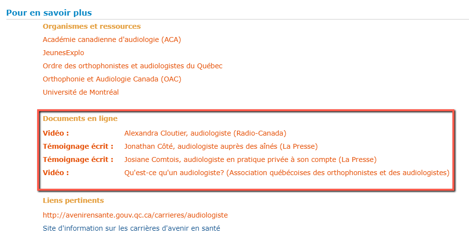 La section Pour en savoir plus, pour pousser plus loin votre ... La section Pour en savoir plus, pour pousser plus loin votre ...